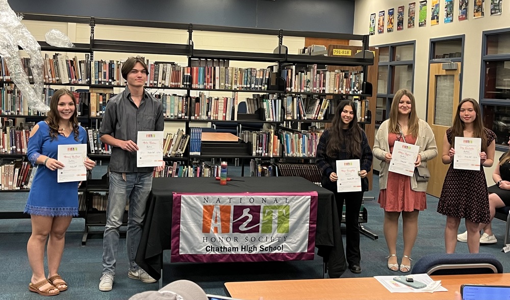 Seven CHS Students Join NAHS | Chatham High School